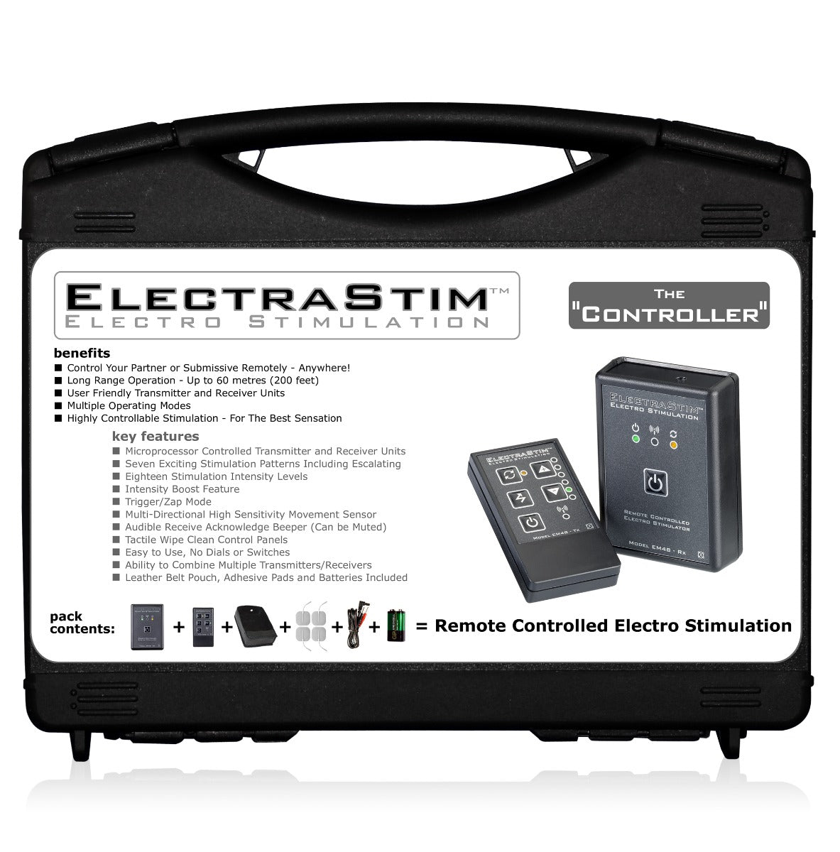 ElectraStim Remote Controlled Stimulator Kit – Speedy Poppers